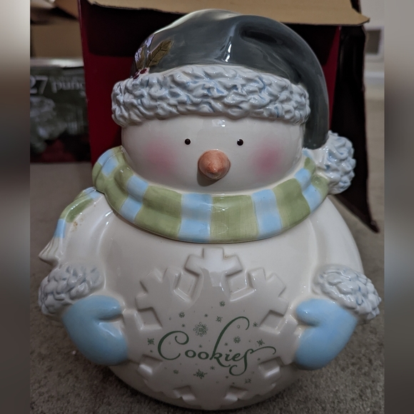 Kitchen | Snowman Cookie Jar | Poshmark